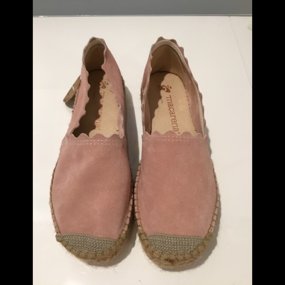 Macarena Collection | Shoes | Great Suede Macarena Espadrilles Soft ...